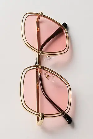 Free People Yasmine Square Sunglasses