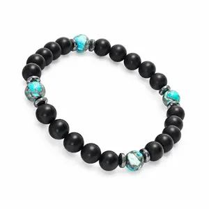STARFISH PROJECT Emperor Stone Bracelet - Black