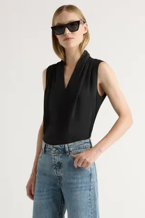 Modern Citizen Jae V-neck Sleeveless Blouse