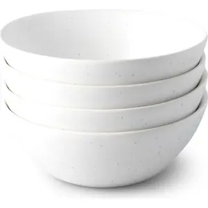 FABLE HOME Breakfast Bowls - Speckled White