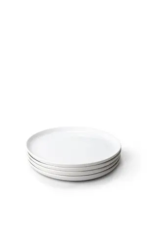 FABLE HOME Salad Plates - Pearl White