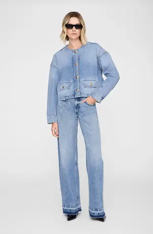 ANINE BING Blanche Denim Jacket