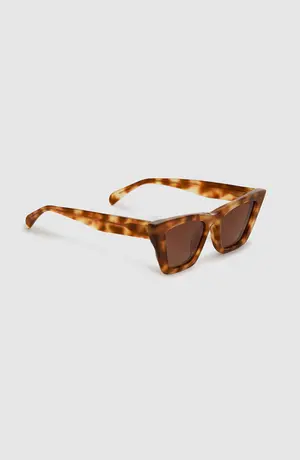 ANINE BING Lille Sunglasses - Tortoise