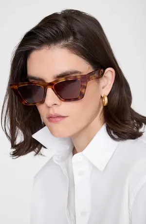 ANINE BING Lille Sunglasses - Tortoise