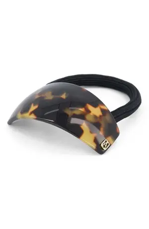 Alexandre De Paris Tortoiseshell Hair Tie