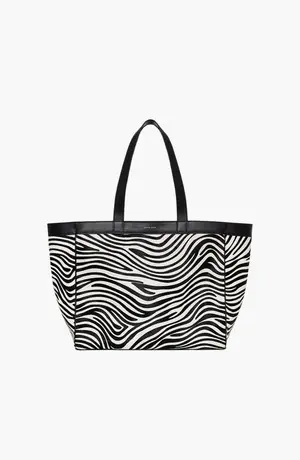 ANINE BING Rio Medium Tote - Zebra