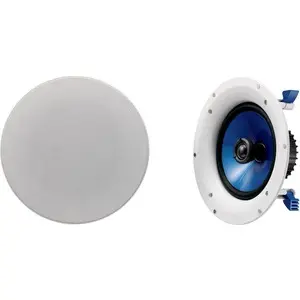 YAMAHA Ns-ic800 140 Watt 8 Inch 2 Way In Ceiling Speakerspair - White