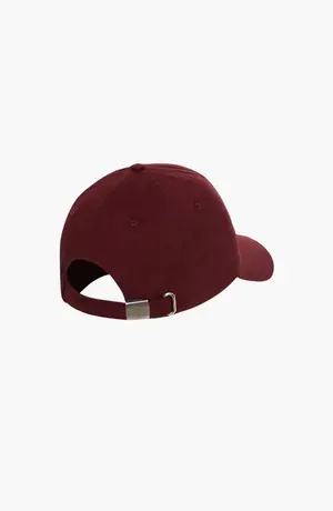 ANINE BING Jeremy Collegiate Baseball Cap - Fig