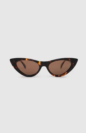 ANINE BING Marsais Cat-eye Sunglasses - Dark Tortoise