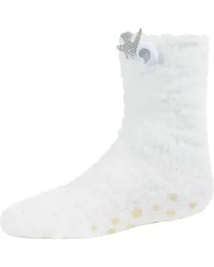 MEMOI Polar Bear Mid-cut Socks