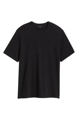 Robert Barakett Brightwood Slub Cotton T-shirt - Black