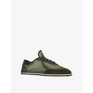 Dear Frances Suede-trim Mesh Trainers
