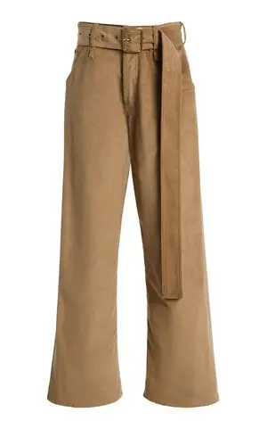DARKPARK Dalila Cotton-blend Corduroy Pants - Tan