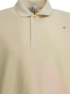 Stone Island Button-fastening Polo Shirt - Neutrals