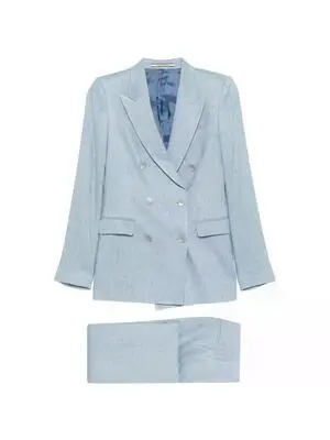 Tagliatore Double-breasted Suit - Blue