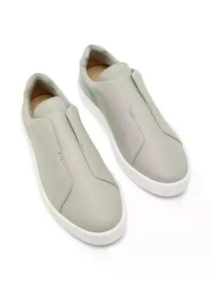 AURELIEN Aur3 Slip-on Sneakers - Grey