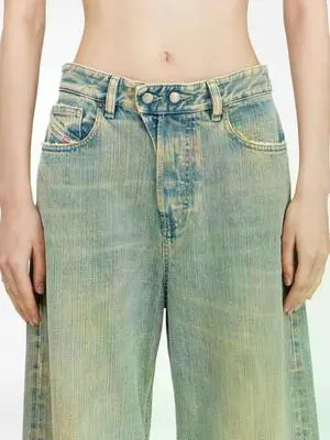 DIESEL® 1996 D-sire 007cy Relaxed Wide-leg Jeans