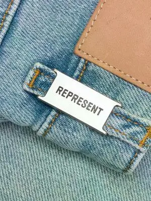 REPRESENT Boot Cut Denim Trousers - Blue