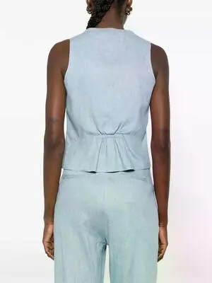 Tagliatore Button-up V-neck Waistcoat