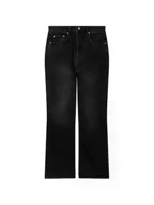 REPRESENT Boot Cut Denim Trousers - Black