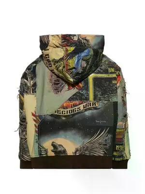 WHO DECIDES WAR Vintage Zip-up Jacket - Neutrals