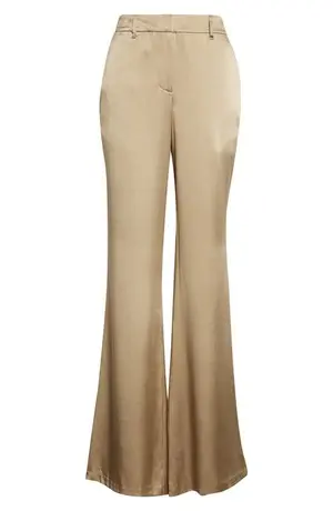 Ramy Brook Vivienne Silk Flare Leg Pants
