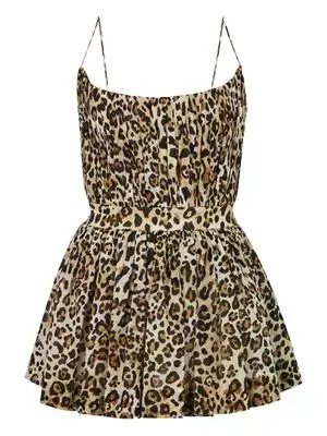Dsquared2 Wild2 Flirty Mini Dress - Brown