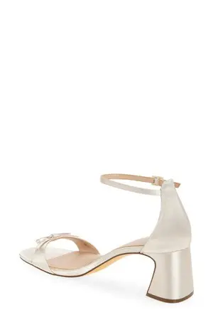 Nina Bia Ankle Strap Sandal - Ivory