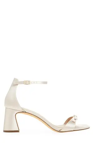 Nina Bia Ankle Strap Sandal - Ivory