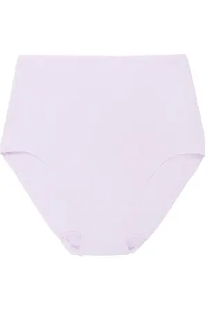 Natori Bliss Bare Cotton High Waist Brief - Purple