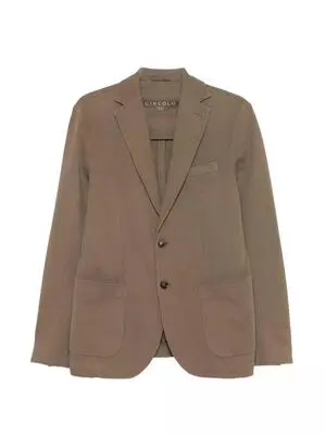 CIRCOLO 1901 Patch-pocket Jacket - Brown