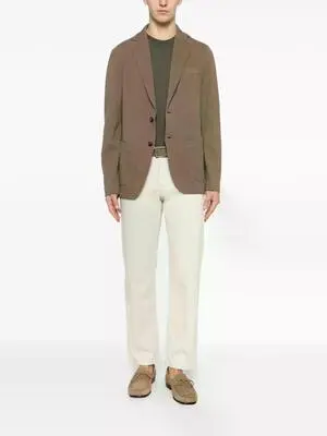 CIRCOLO 1901 Patch-pocket Jacket - Brown