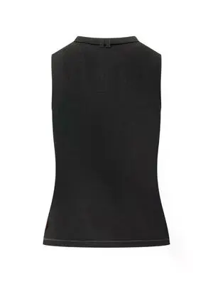 DIESEL® Tie Detail Tank Top - Black