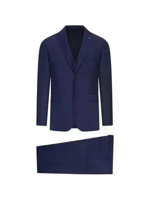 Tagliatore Single-breasted Suit - Blue