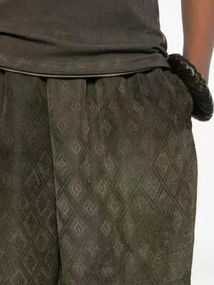 UMA WANG Patterned Trousers