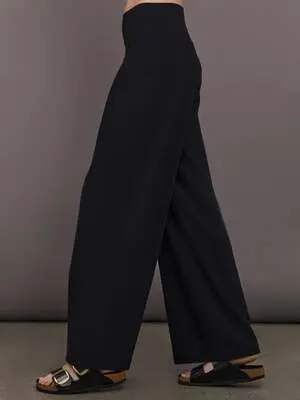 Carbon38 Palazzo Pant - Black