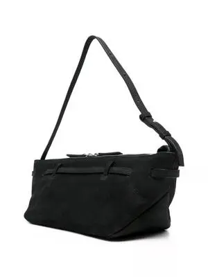 MARGESHERWOOD Drawstring Shoulder Bag - Black
