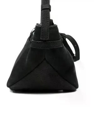 MARGESHERWOOD Drawstring Shoulder Bag - Black