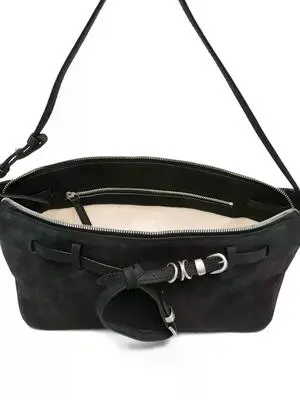 MARGESHERWOOD Drawstring Shoulder Bag - Black