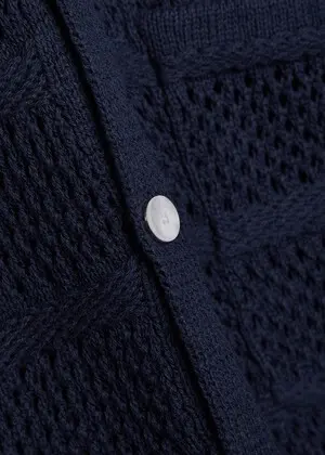 CHE Desiderio Open-knit Cotton Shirt