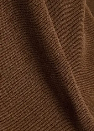 ENTIRE STUDIOS Heavy Hooded Cotton Sweatshirt - Brown
