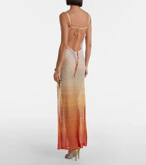 Missoni Wave Lamé Beach Cover-up