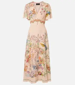 Etro Printed Midi Dress