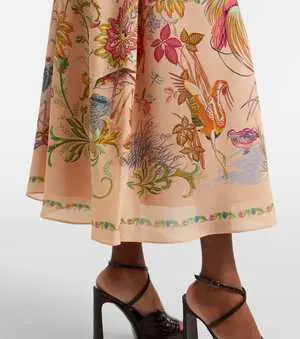 Etro Printed Midi Dress