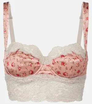 Dolce & Gabbana Silk Bralettes