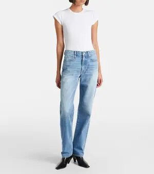 SLVRLAKE Kendra Straight Jeans