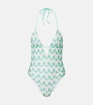 Missoni Floral One-piece Swimsuit - Blue