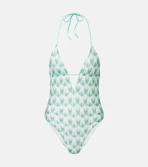 Missoni Floral One-piece Swimsuit - Blue