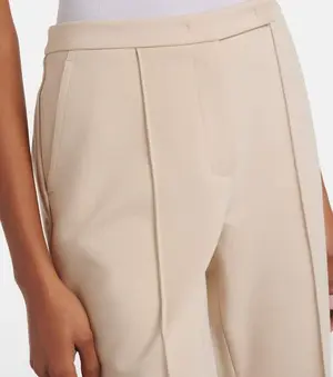 Dorothee Schumacher Cropped Flared Pants - Beige
