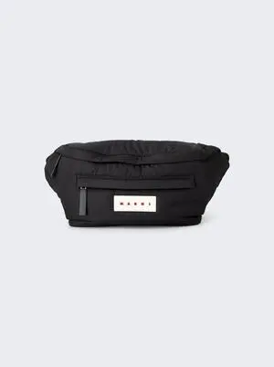 Marni Padded Nylon Belt Bag - Black